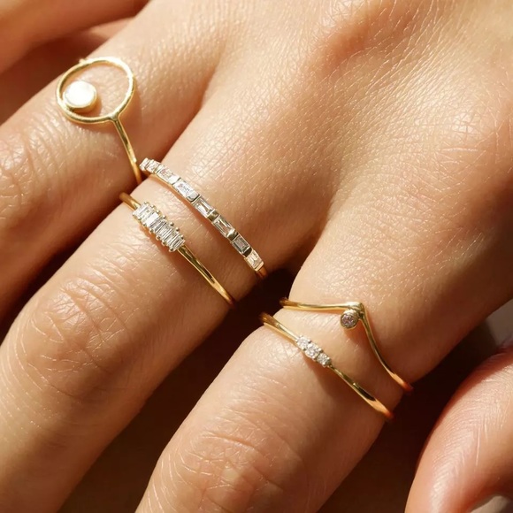 Sim Dia | Jewelry | 75ct Emerald Cut Swarovski Solitaire Ring | Poshmark